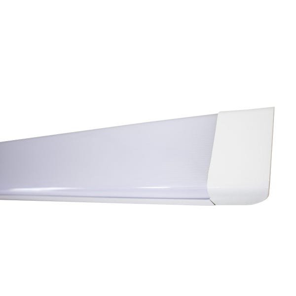 Kit 8x Luminária Calha Led Sobrepor Slim Tubular 54w 6000k St1032 ...