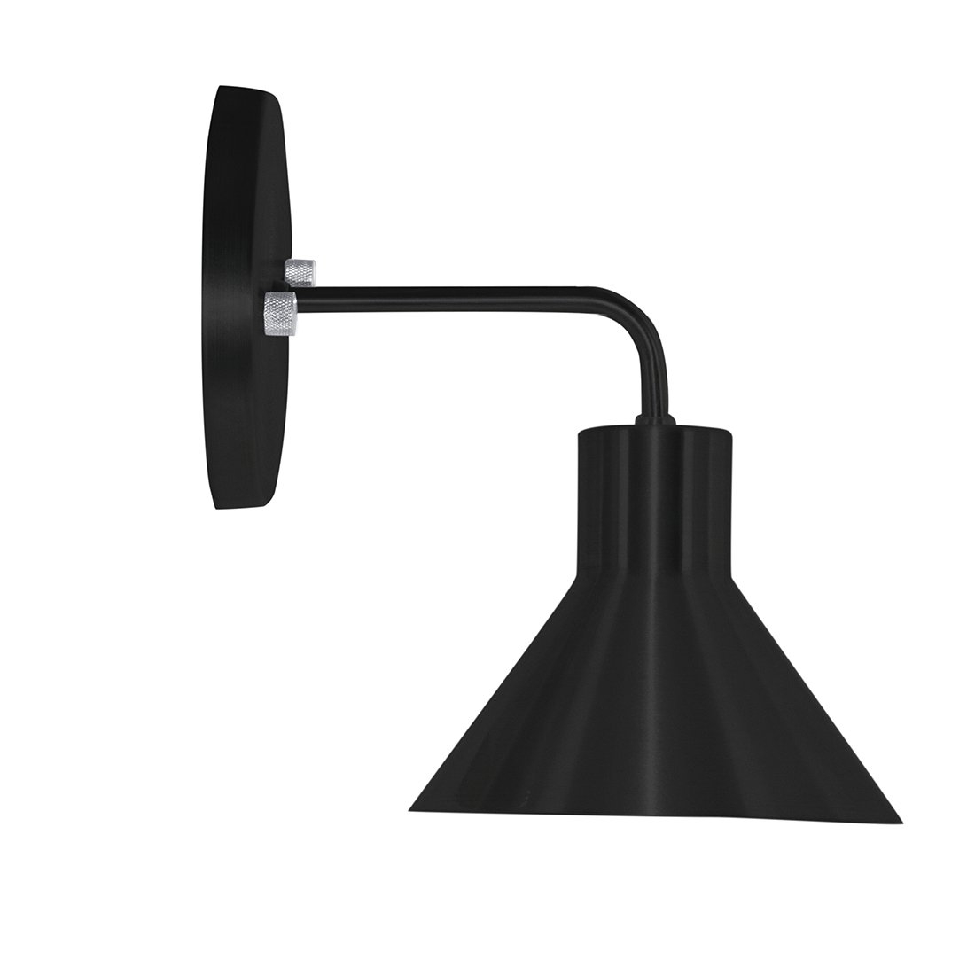 Arandela Interna Retro Tenesse Aluminio Preto / Cobre | MadeiraMadeira