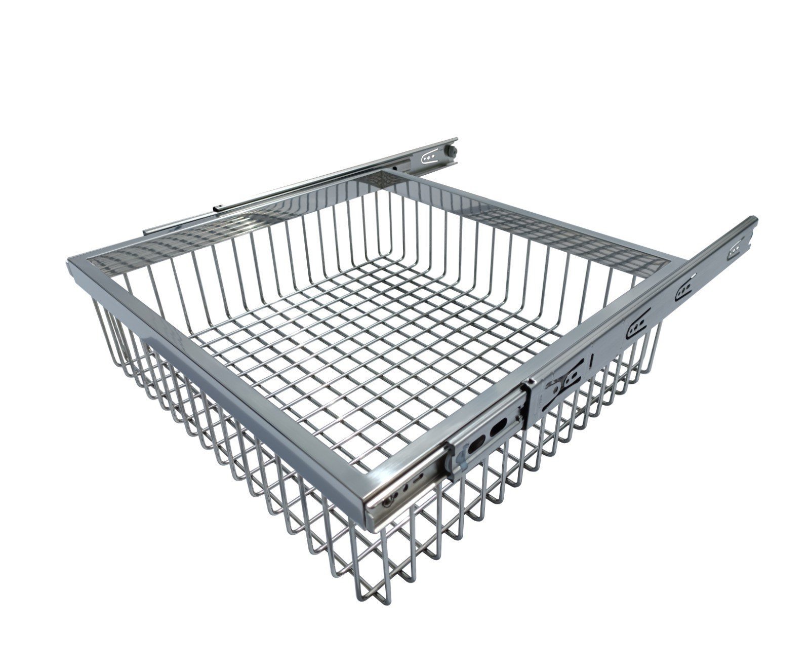 Fruteira embutida inox 40x45x14cm MDF módulo 40cm Elegance Inotec ...