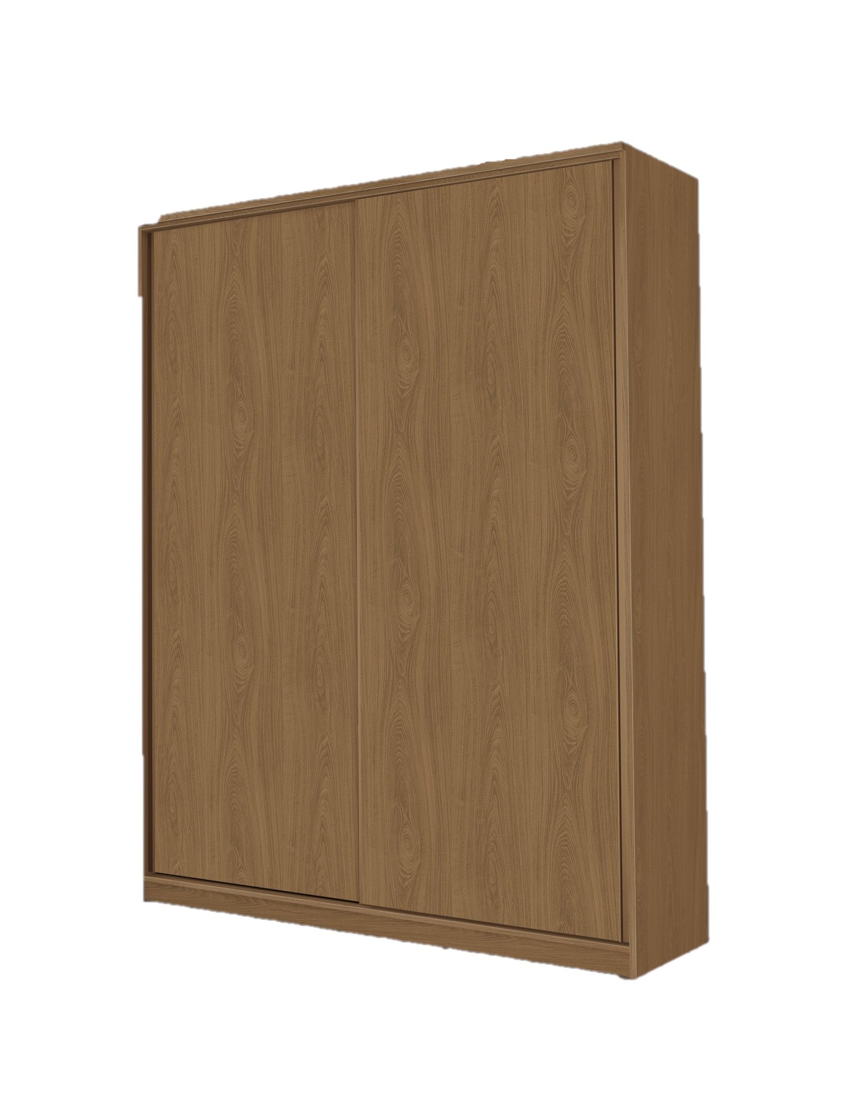 Guarda-Roupa Casal Spazio 2 Portas Deslizantes Freijó - Fazzio ...