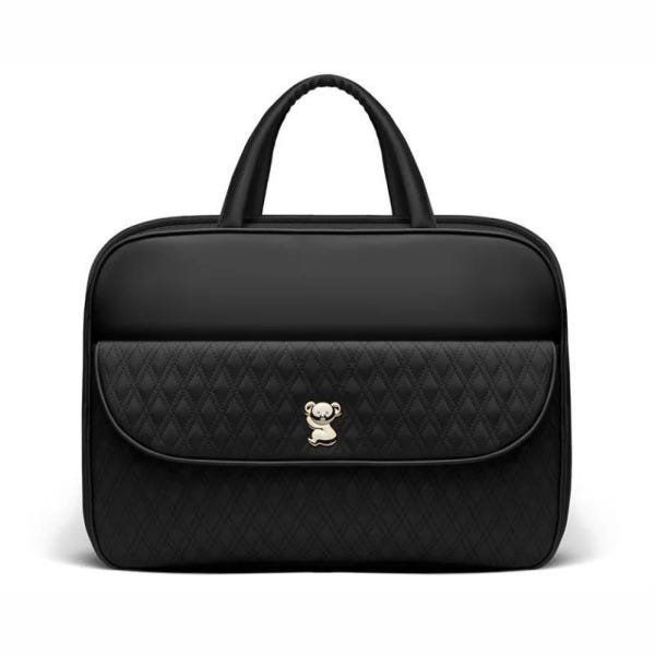 Mala Para Viagem Baby Bag Koala Nitex Preto - Classic For Baby Bags ...