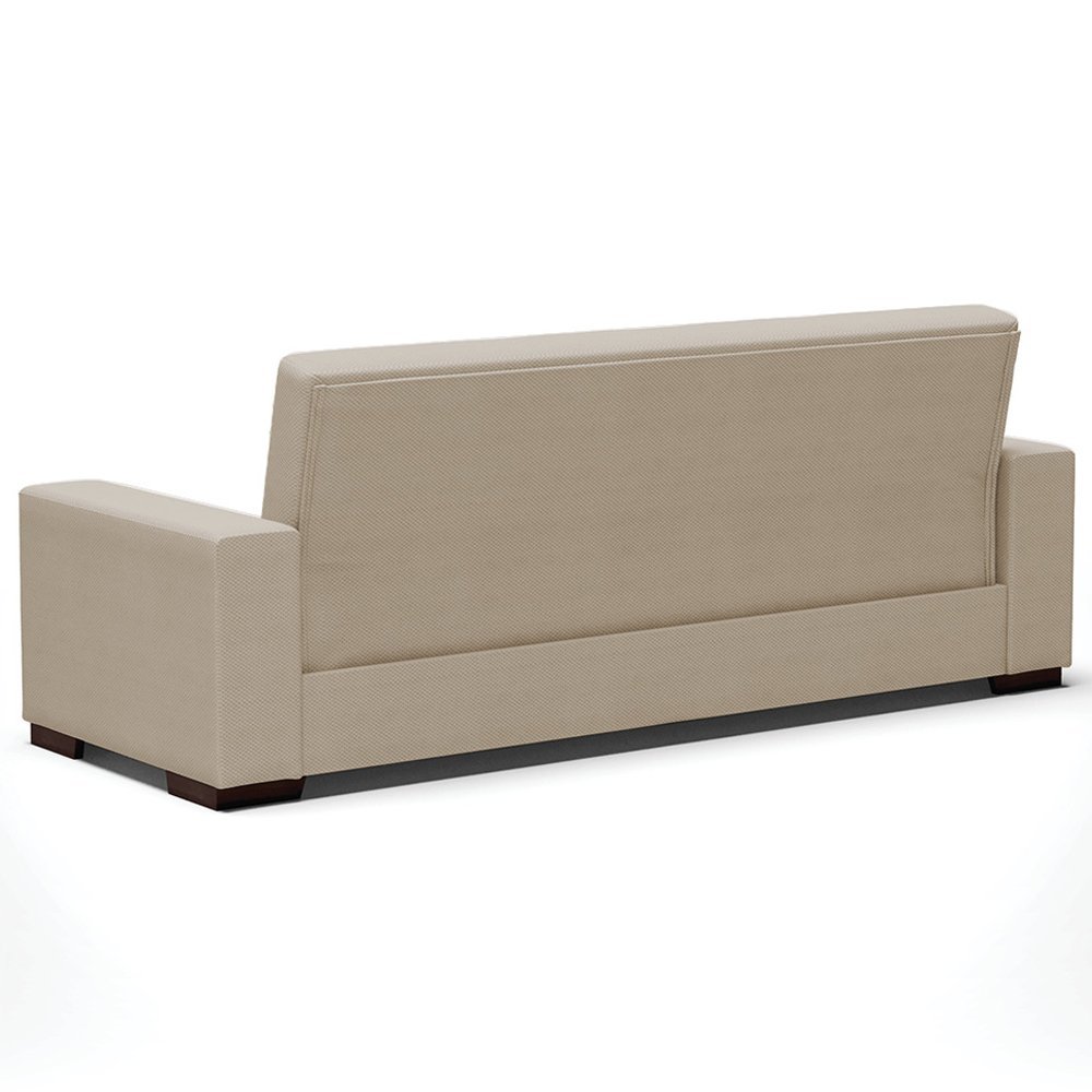 Sofá Cama Decorativo 210cm Beesley Veludo Luxo Prata - Gran Belo ...