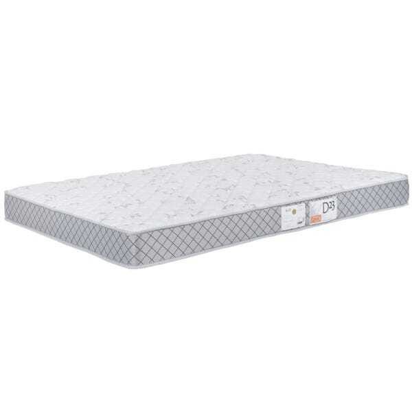 Colchão Viúva Palemax para Cama de com Espuma D23 Cinza - 128x188x18 ...