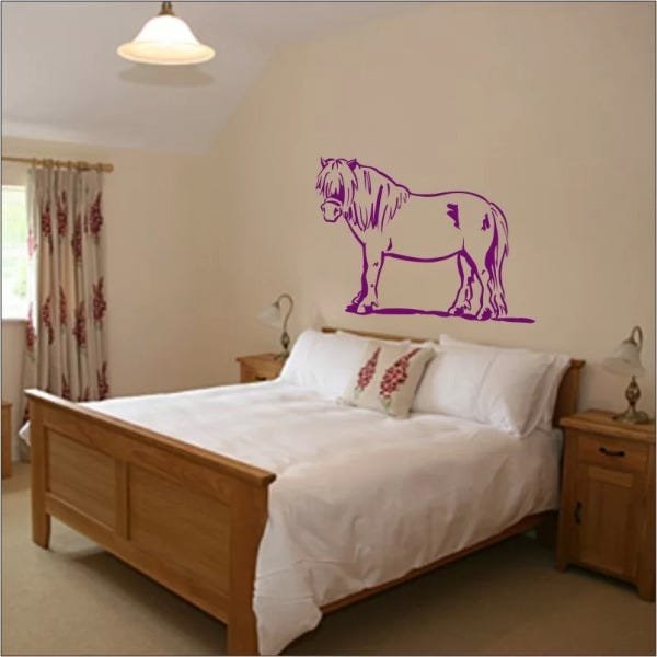 Adesivo de Parede Cavalo 03 - Pequeno 65x95 cm | MadeiraMadeira