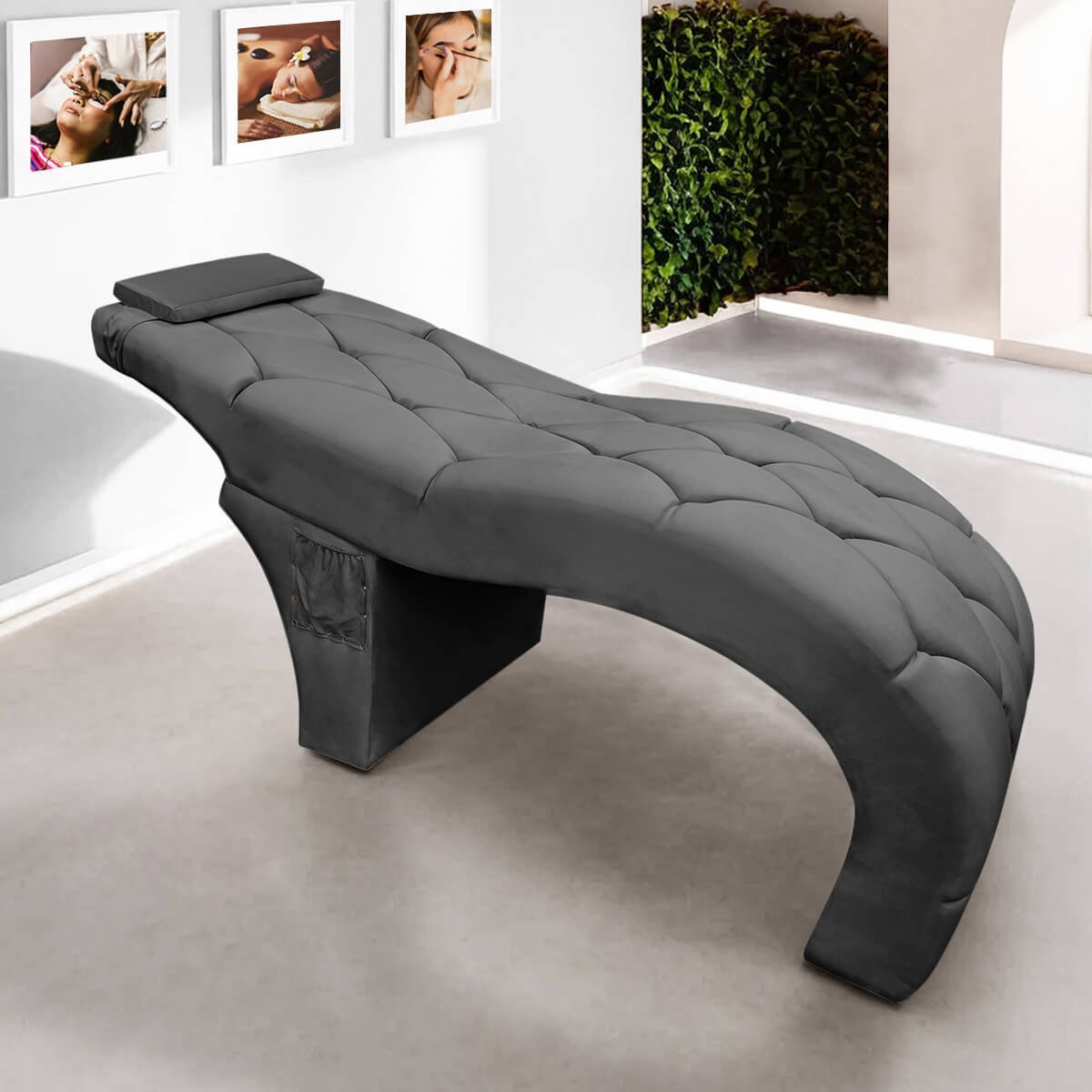 Maca Estética Soft para Design de Sobrancelhas - Veludo Cinza Grafite ...