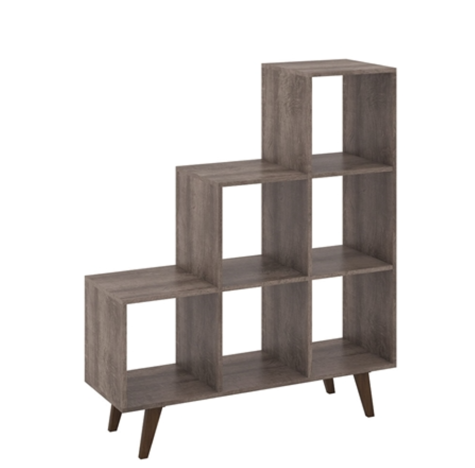 Estante 6 Nichos 1045X1235X350 Mm Retro Movel Bento M. BENTO Rústico ...