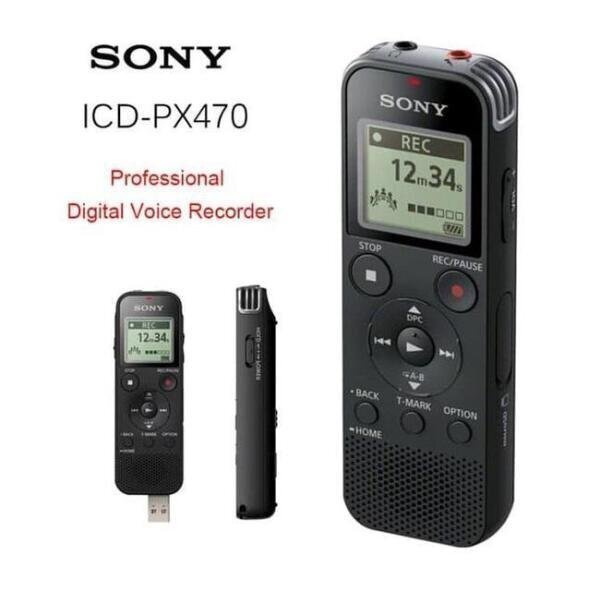 Gravador Digital de Voz Sony Px-470 | MadeiraMadeira