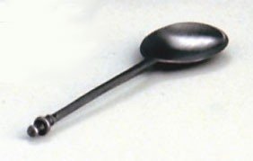 Colher Inglesa de Estanho tamanho médio - (P308) - John Somers ...