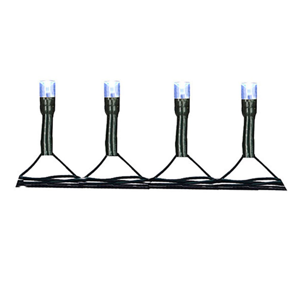 Pisca Led DeA 100 Lâmpadas Luz Branca 8 Funções com Fio Verde 220V 8m ...