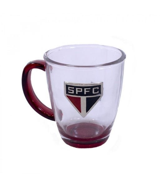 Jogo de Uma Caneca de Vidro e Um Abridor de Garrafas 370Ml - Spfc ...