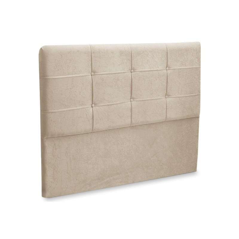 Cabeceira London Para Cama Box Queen 1,60 cm Suede Bege 1301 - JS ...