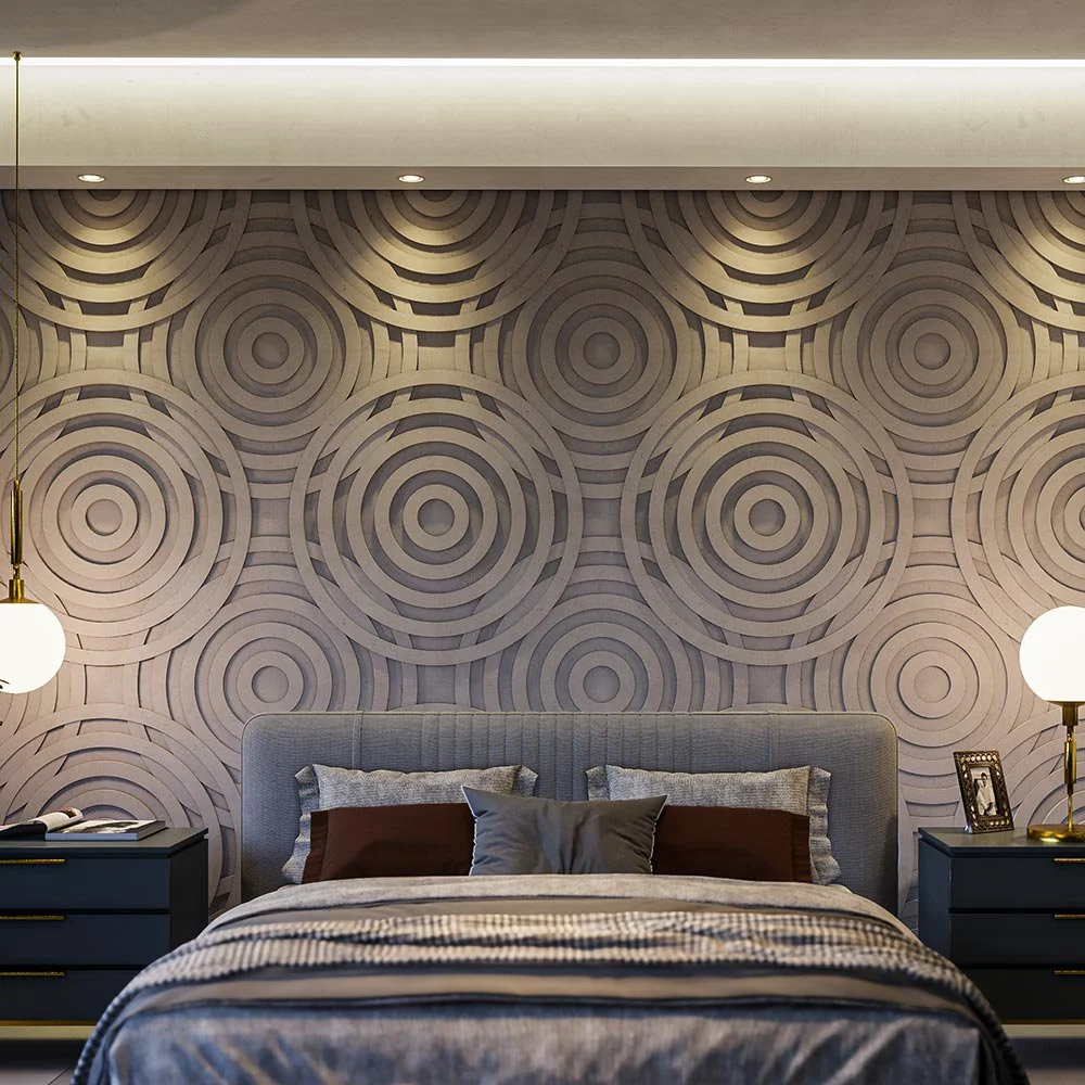 Forma 3D Abs 2 Mm Virgem Gesso E Cimenticio 3d F332 49x49 Cm | MadeiraMadeira