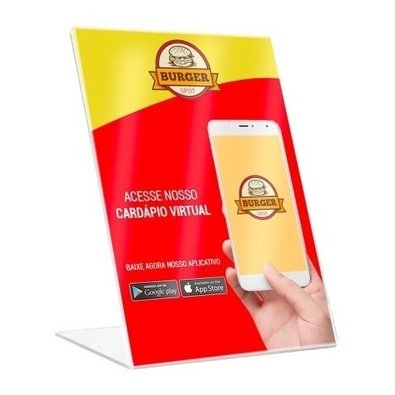 Display De Pvc Tipo L A5 Vertical (15x21cm) 2 Peças | MadeiraMadeira