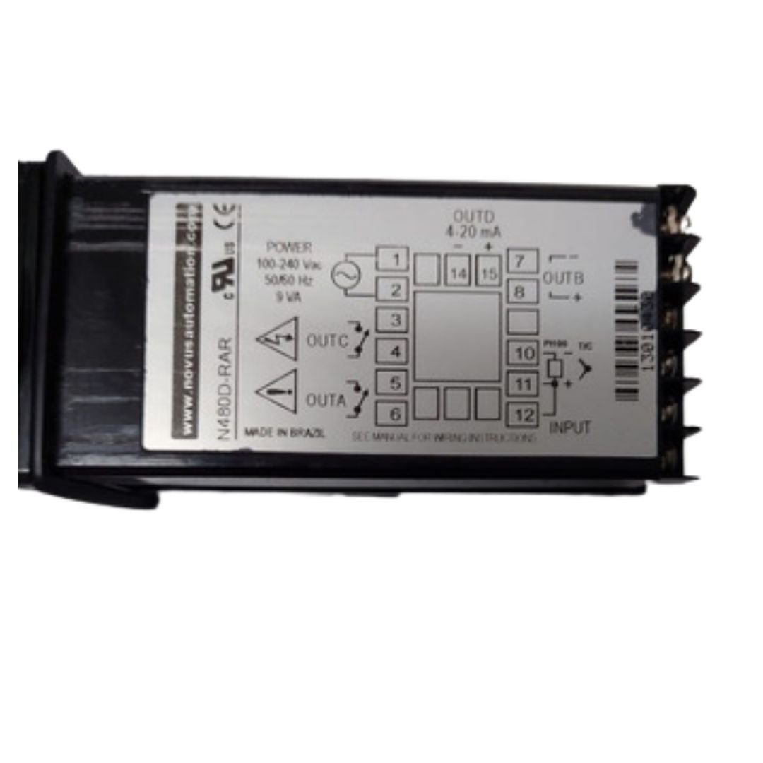 Controlador De Processos Novus N480d Pid Rampas E Patamares | MadeiraMadeira