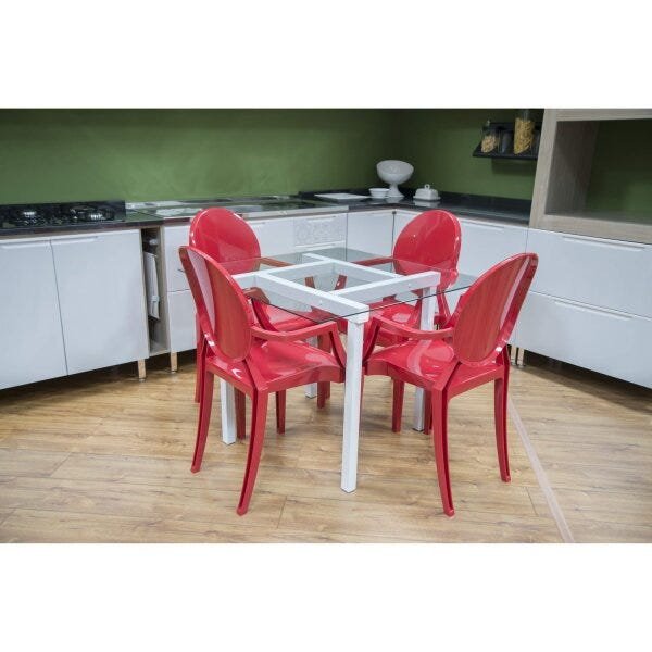 Kit 4 Cadeiras Wind Plus Uz | MadeiraMadeira