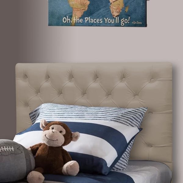 Cabeceira para Cama Box Solteiro Long Estofada Roma 100cm Suede Café ...