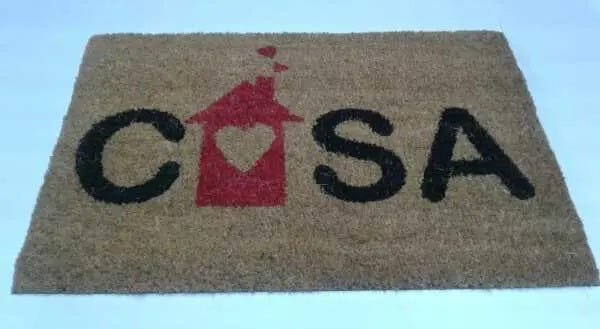 Capacho Fibra de Coco 38x58cm - Casa | MadeiraMadeira