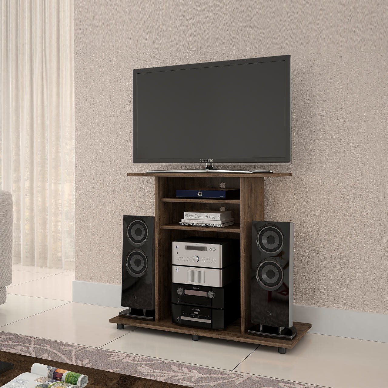 Rack para TV de até 32 Polegadas Cipó JCM Movelaria Cacau Jcm ...