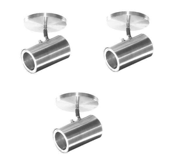 Kit 3 Spot Par 20 Bulbo LED 516/1 Hiperlight Acetinado | MadeiraMadeira