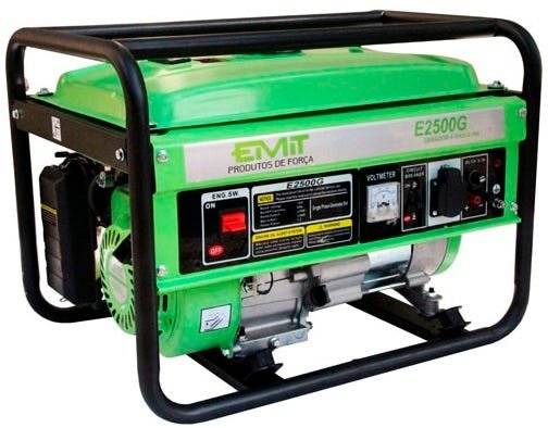 Gerador de Energia Emit E2500G 110V 2.2 kva Monofásico | MadeiraMadeira