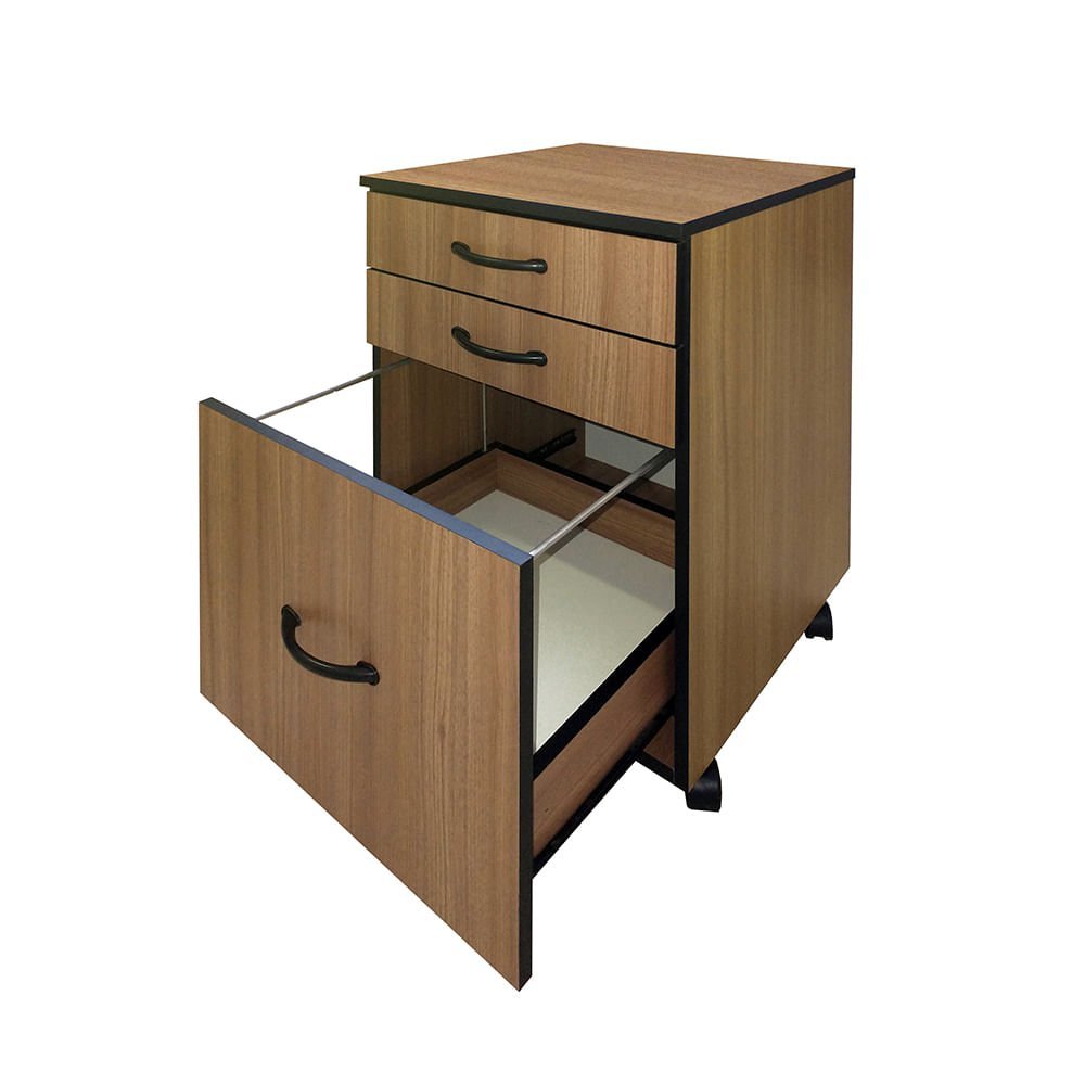 Arquivo Móvel com 2 Gavetas e 1 Gavetão - SM Super Light 15 mm 450407 ...