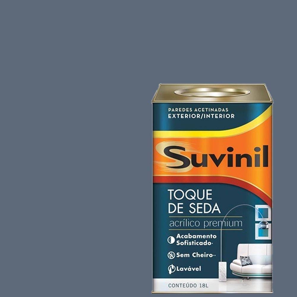 Tinta Acrílica Acetinada Suvinil Baleia-Azul 18Lts | MadeiraMadeira