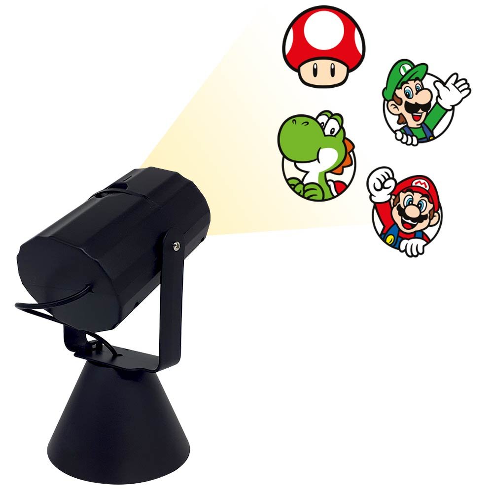 Luminária Projetor Mario Ícones | MadeiraMadeira