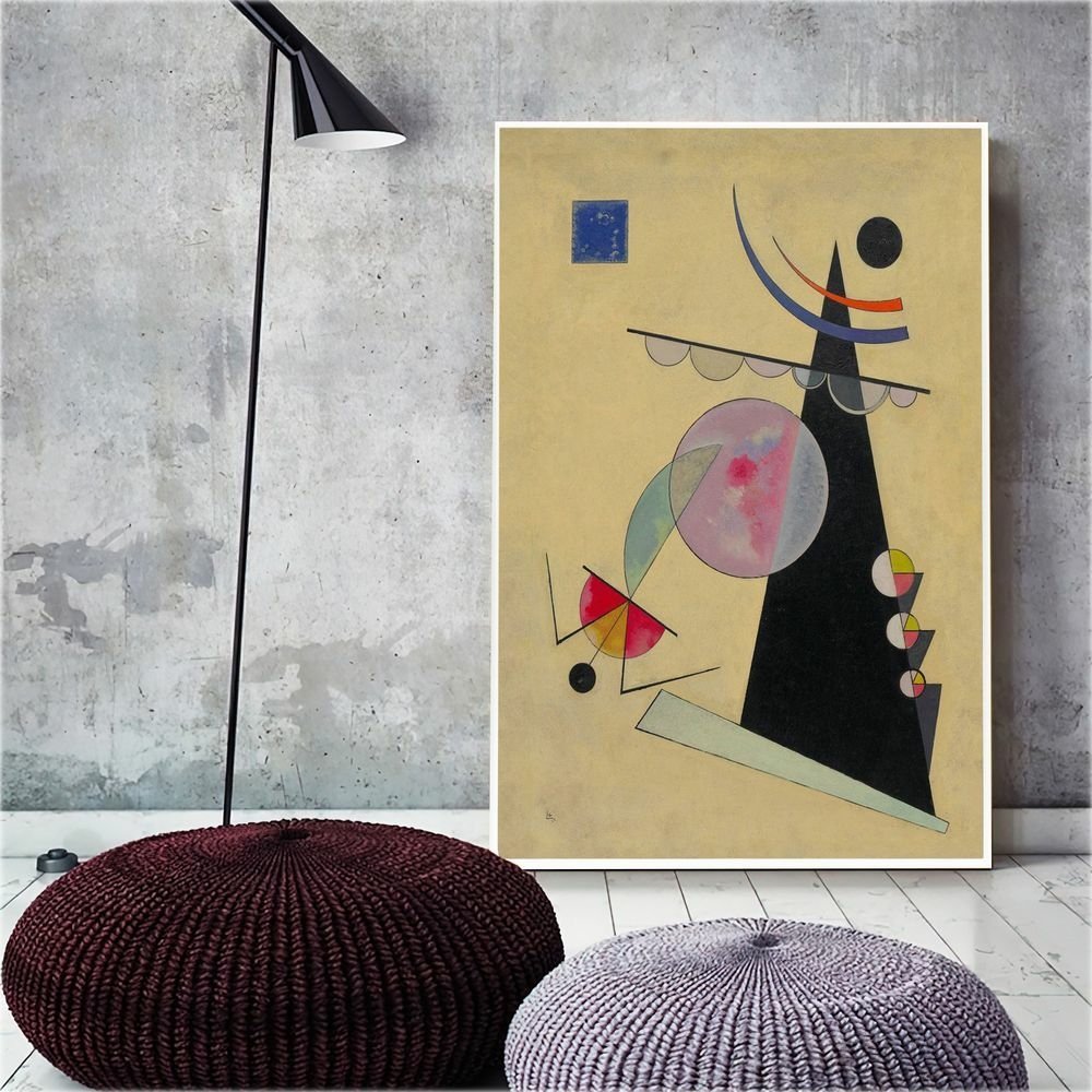 Quadro Wassily Kandinsky Unidade Brilhante 1925:150x100/BORDA INFINITA ...