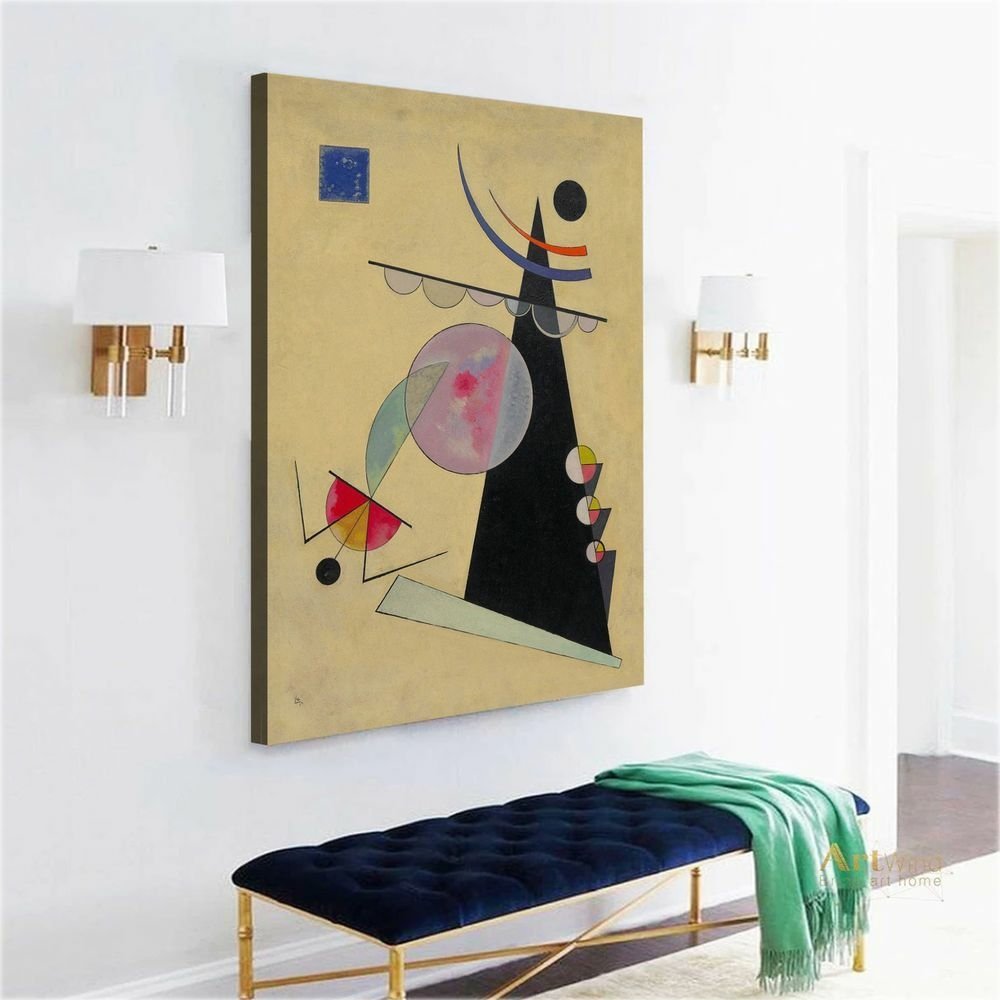 Quadro Wassily Kandinsky Unidade Brilhante 1925:150x100/BORDA INFINITA ...