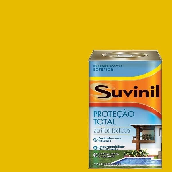 Tinta Emborrachada Suvinil Mostarda Americana 18lts | MadeiraMadeira