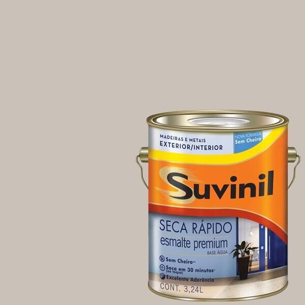 Tinta Esmalte Base Água Brilhante Suvinil Andiroba 3,6lts | MadeiraMadeira