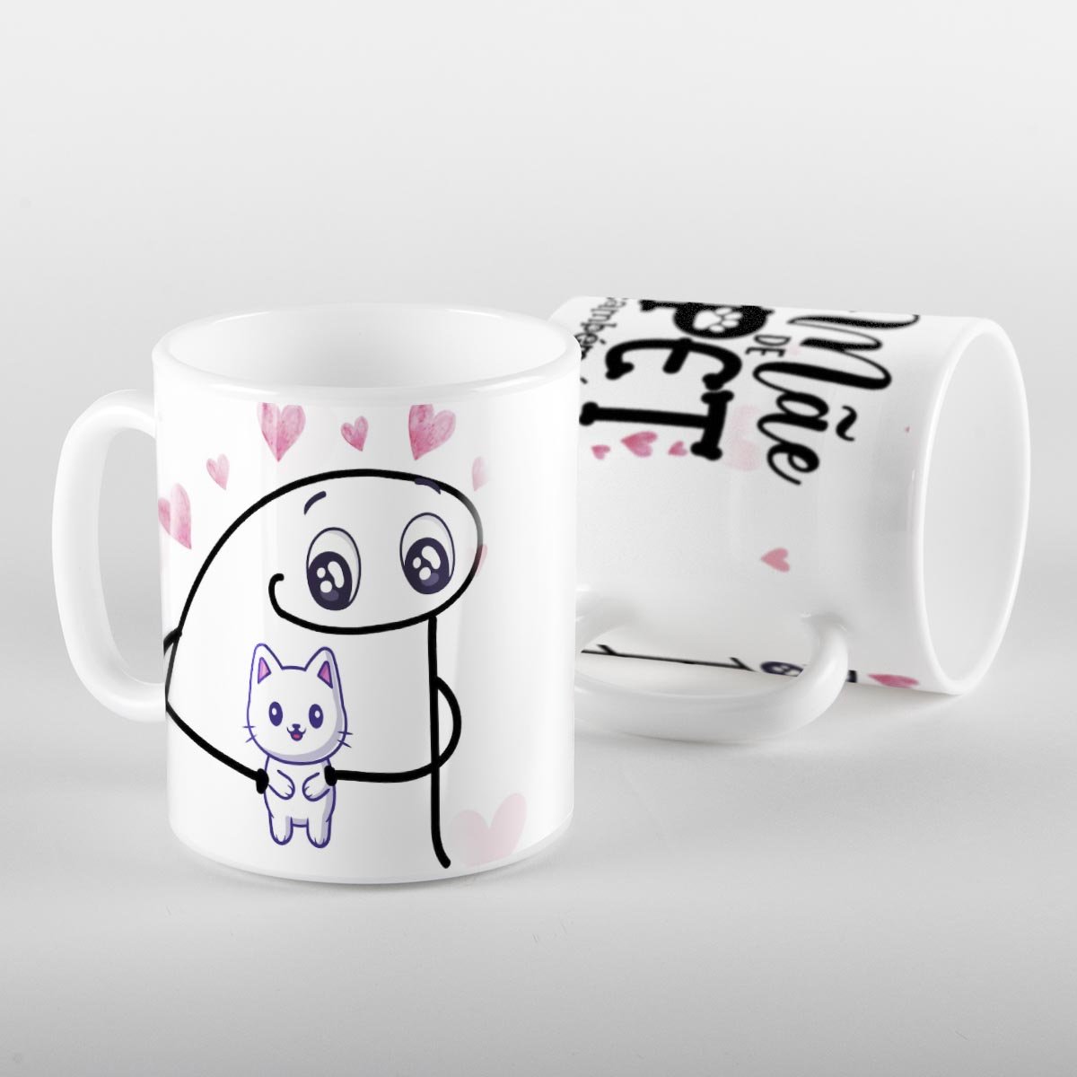 Caneca flork mãe de pet | MadeiraMadeira