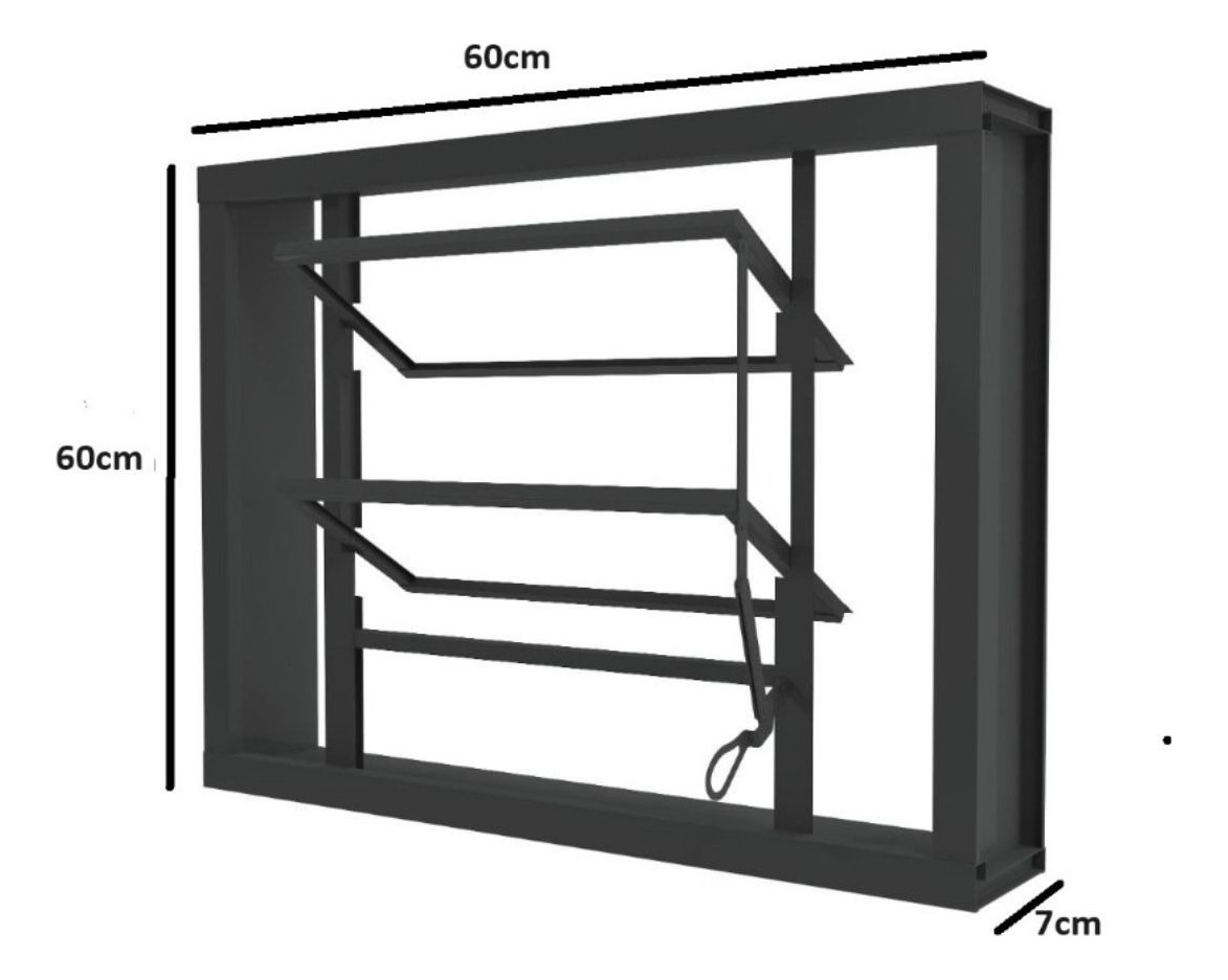 Vitro Basculante Janela Vários Modelos/tamanhos | MadeiraMadeira