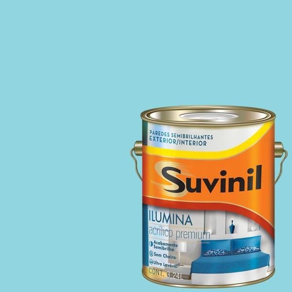 Tinta Acrílica Semi Brilho Suvinil Olho da Alma 3,6lts | MadeiraMadeira