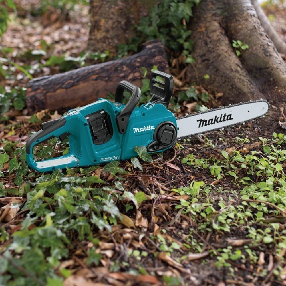 Motoserra a Bateria 36v Lxt 30cc sem Fio com Sabre Corrente e Protetor Makita | MadeiraMadeira