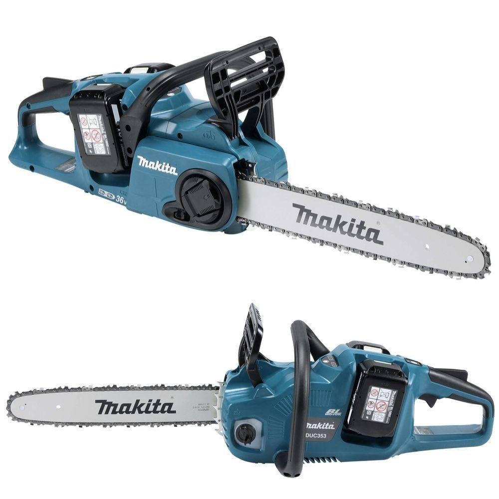 Motoserra a Bateria 36v Lxt 30cc sem Fio com Sabre Corrente e Protetor Makita | MadeiraMadeira
