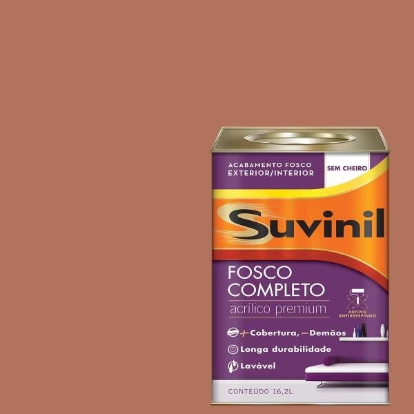 Tinta Acrílica Fosca Suvinil Tamarindo 18lts | MadeiraMadeira