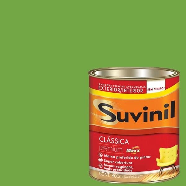 Tinta Látex Fosca Suvinil Verde Fortuna 900ml | MadeiraMadeira