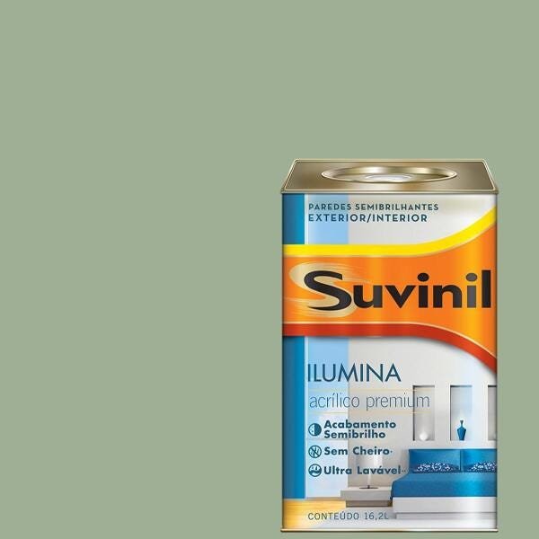 Tinta Acrílica Semi Brilho Suvinil Cashmere 18lts | MadeiraMadeira