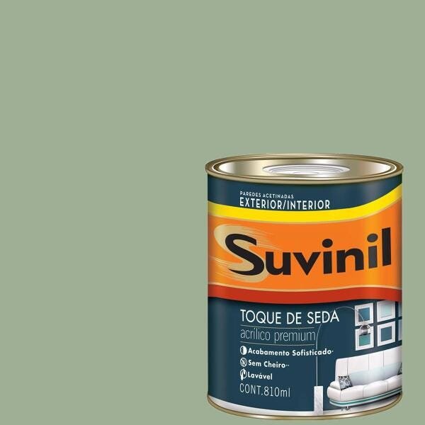 Tinta Acrílica Acetinada Suvinil Cashmere 900ml | MadeiraMadeira