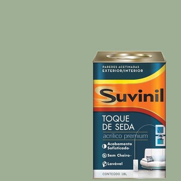 Tinta Acrílica Acetinada Suvinil Cashmere 18lts | MadeiraMadeira