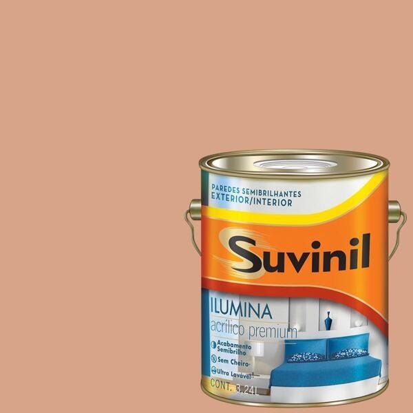 Tinta Acrílica Semi Brilho Suvinil Chapéu de Sol 3,6lts | MadeiraMadeira