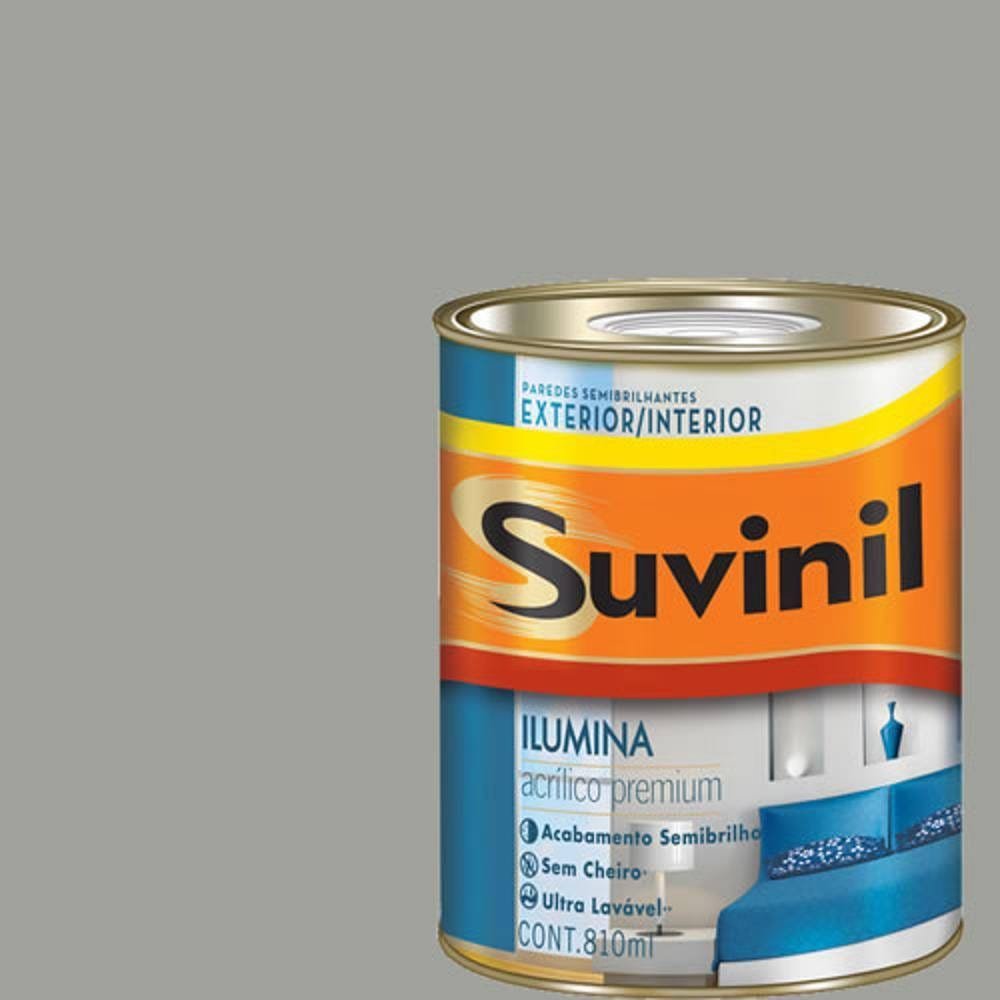 Tinta Acrilica Semi Brilho Premium Suvinil Elefante 900ml. | MadeiraMadeira