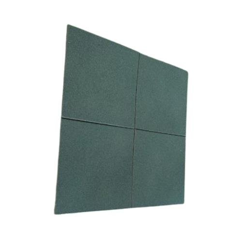 95 Placas de Piso Emborrachado Verde 50x50cm 25mm 23,75M² PLT PISOS ...