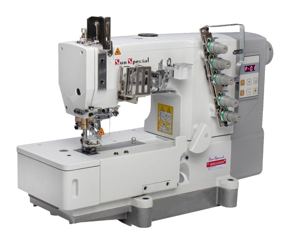 Máquina Costura Industrial Galoneira Plana Fechada 220v Ss5500e-d-sg-01 - Sun Special ...