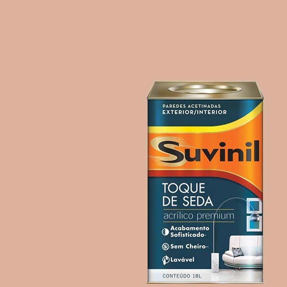 Tinta Acrílica Acetinada Suvinil Cor Da Pele 18Lts | MadeiraMadeira
