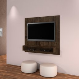 Painel para TV até 47 Polegadas Níquel | MadeiraMadeira