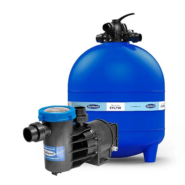 Conjunto Filtrante Para Piscinas De Até 188,4 Mil Litros Syllent Filtro ...