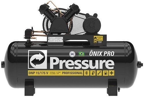 Compressor de Ar Pressure 15 Pés ONP 15 175 Litros 140 Libras ...
