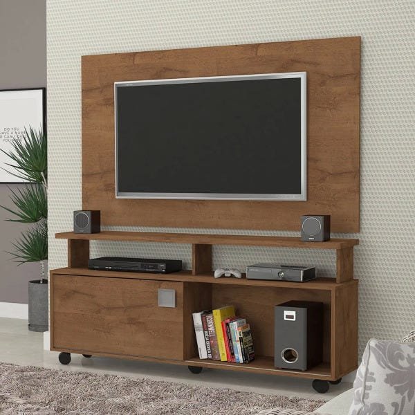 Rack com Painel Sena, para TV até 50 Polegadas - Permóbili Savana ...